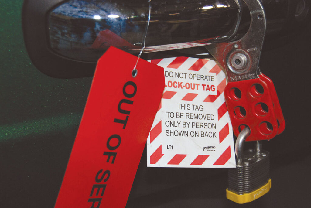 Lockout/Tag Out Equipment - Osherms Consultant